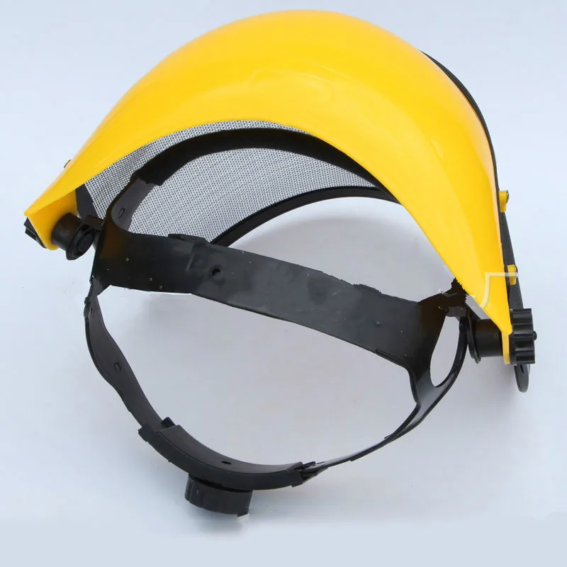 Steel Mesh Mower Face Mask Garden Anti-splash Screen Anti-explosion ...