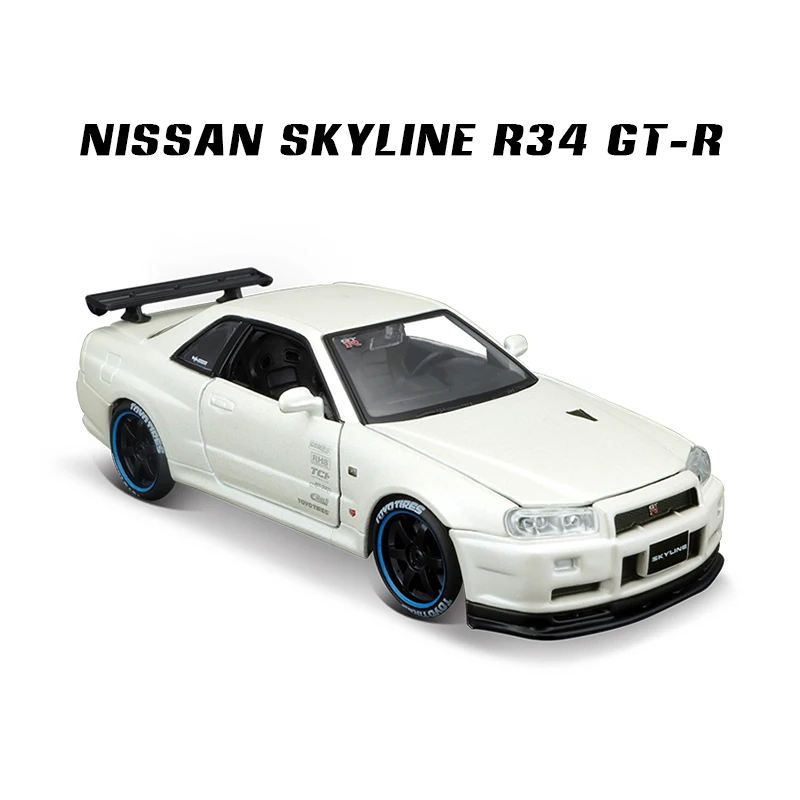 Nissan Skyline R34 Modified White