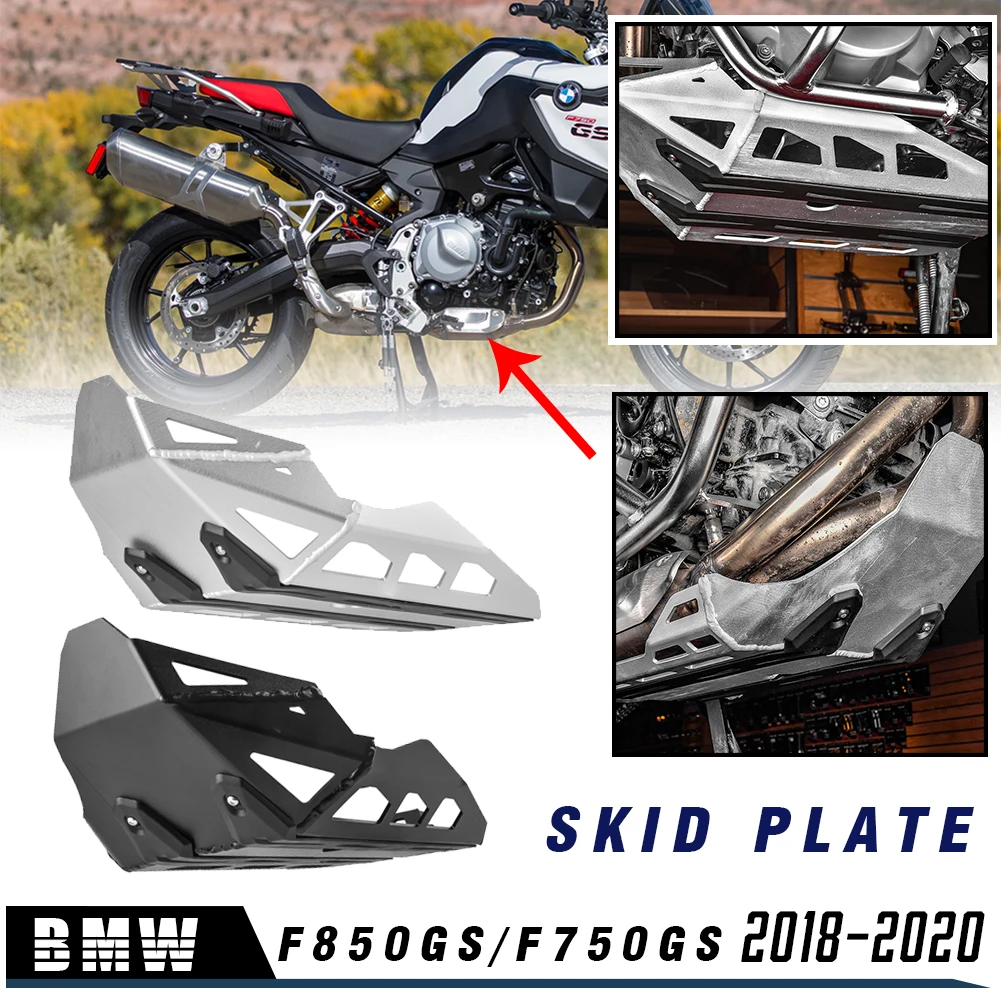 F850GS F750GS Engine Guard Extension Sump Bash Guard Oil Sump Protector ...