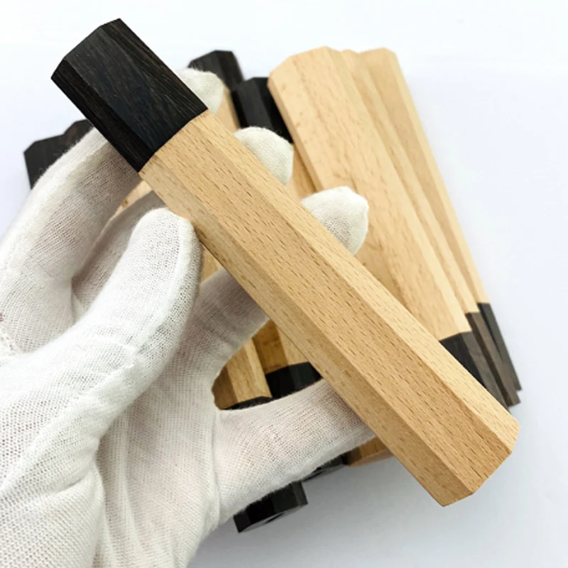 Octagonal-Knife-Handle-DIY-For-Japanese-Style-Chef-Cutter-Knife-Handle ...