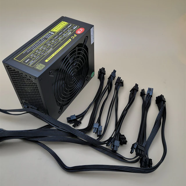 Miner PSU For LeyBold Multiple Video Card Power Supply 1850W Mining ...