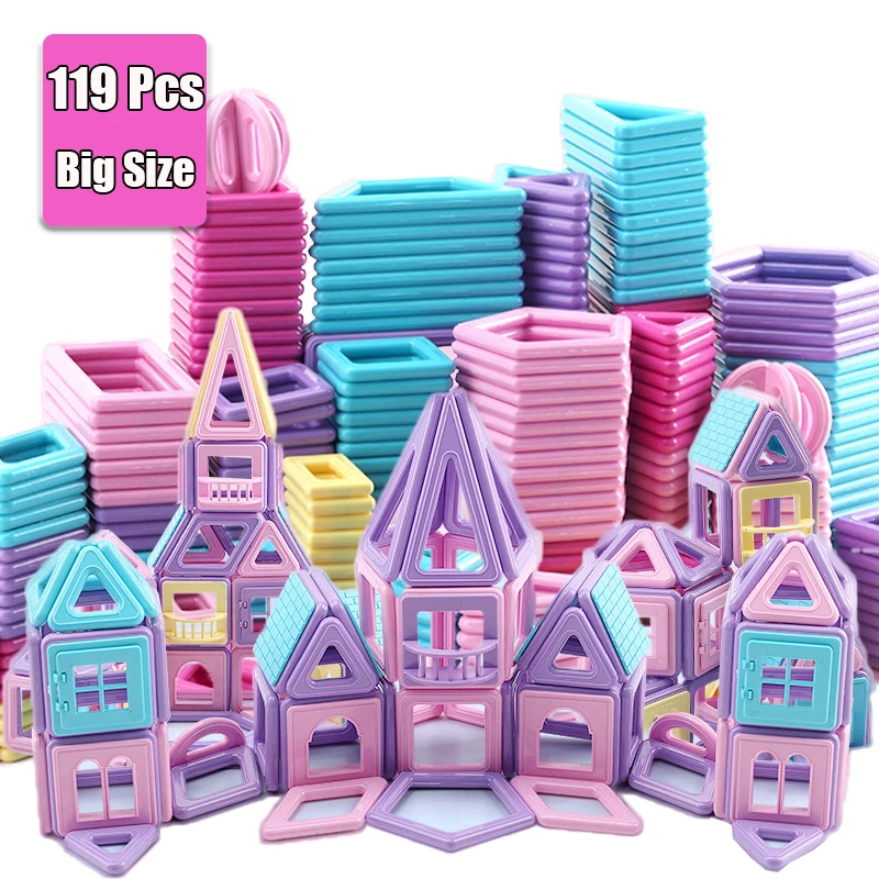 Big Size Magnetic Designer Construction Set - Gifts for idea