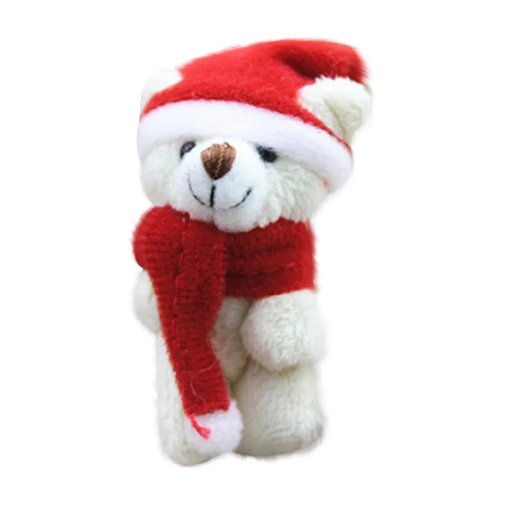 Mini oso de peluche en miniatura para niños, casa de muñecas de peluche ...