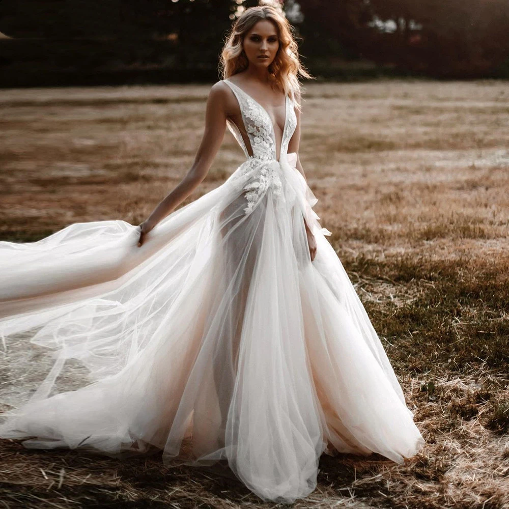 Transparent Wedding Dresses