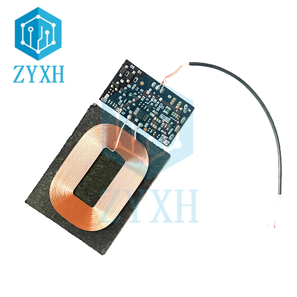 Qi-Standard-Wireless-Charger-Receiver-Module-DC-5V-1A-PCBA-Coil-Board ...