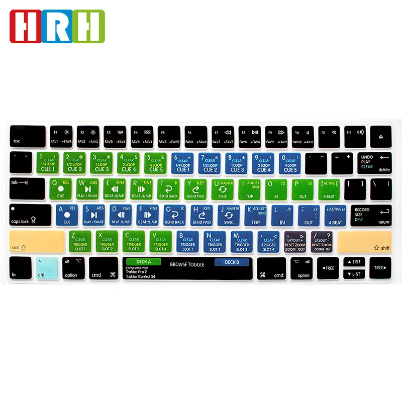 Generic Hrh Serato Dj Traktor Pro 2/ Kontrol S4 Vim Shortcuts Skin ...