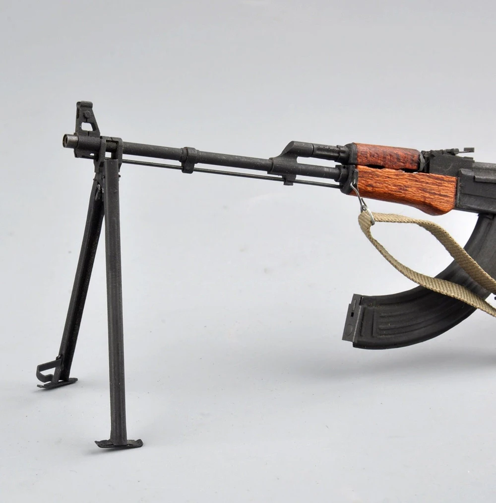 1/6 Scale WWII VSoviet RPK machine guns Rifle Model Weapon Toys For ...