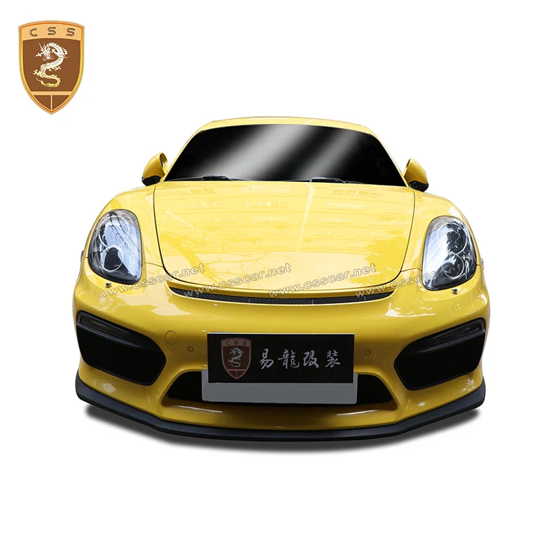 Porsche Cayman, Piece Front Splitter-Lip Spoiler Euro Style, 45% OFF