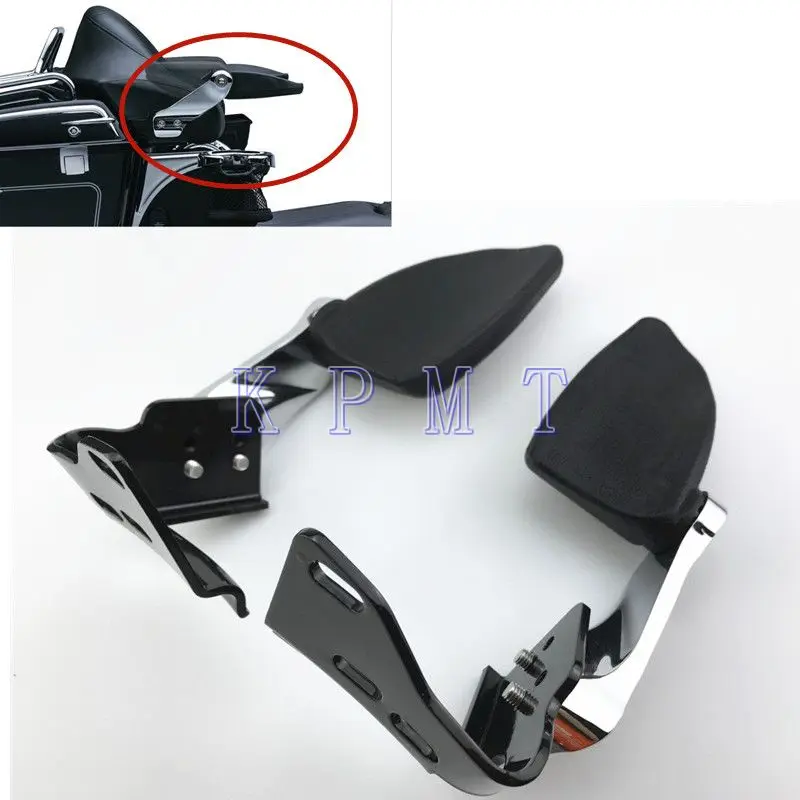 Motorcycle Stealth Passenger Armrests Arm Rest For 1997-2013 Harley ...