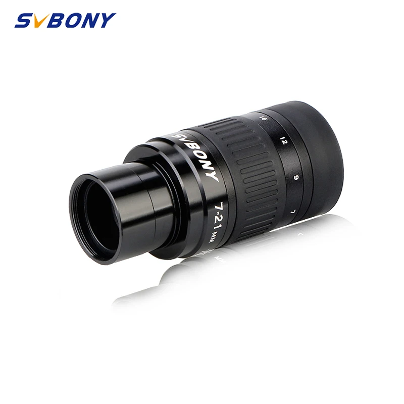 SVBONY Zoom Telescope Eyepiece 1.25'' 7mm to 21mme Fully Multi Coated 6 ...