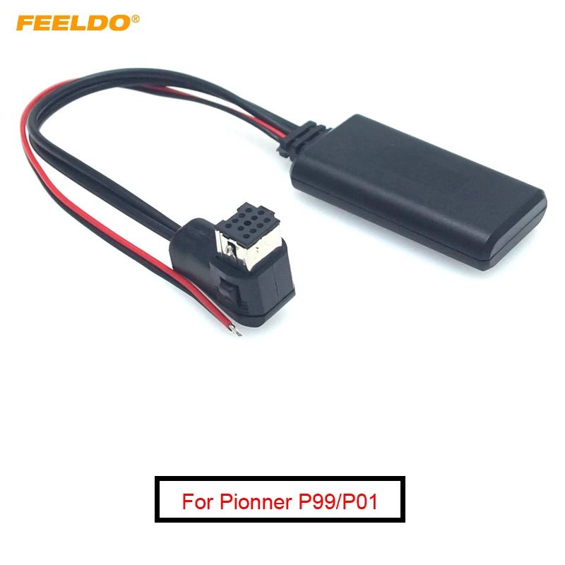 Feeldo Car Aux Audio Bluetooth Receiver Adapter For Pioneer P99 P01 ...
