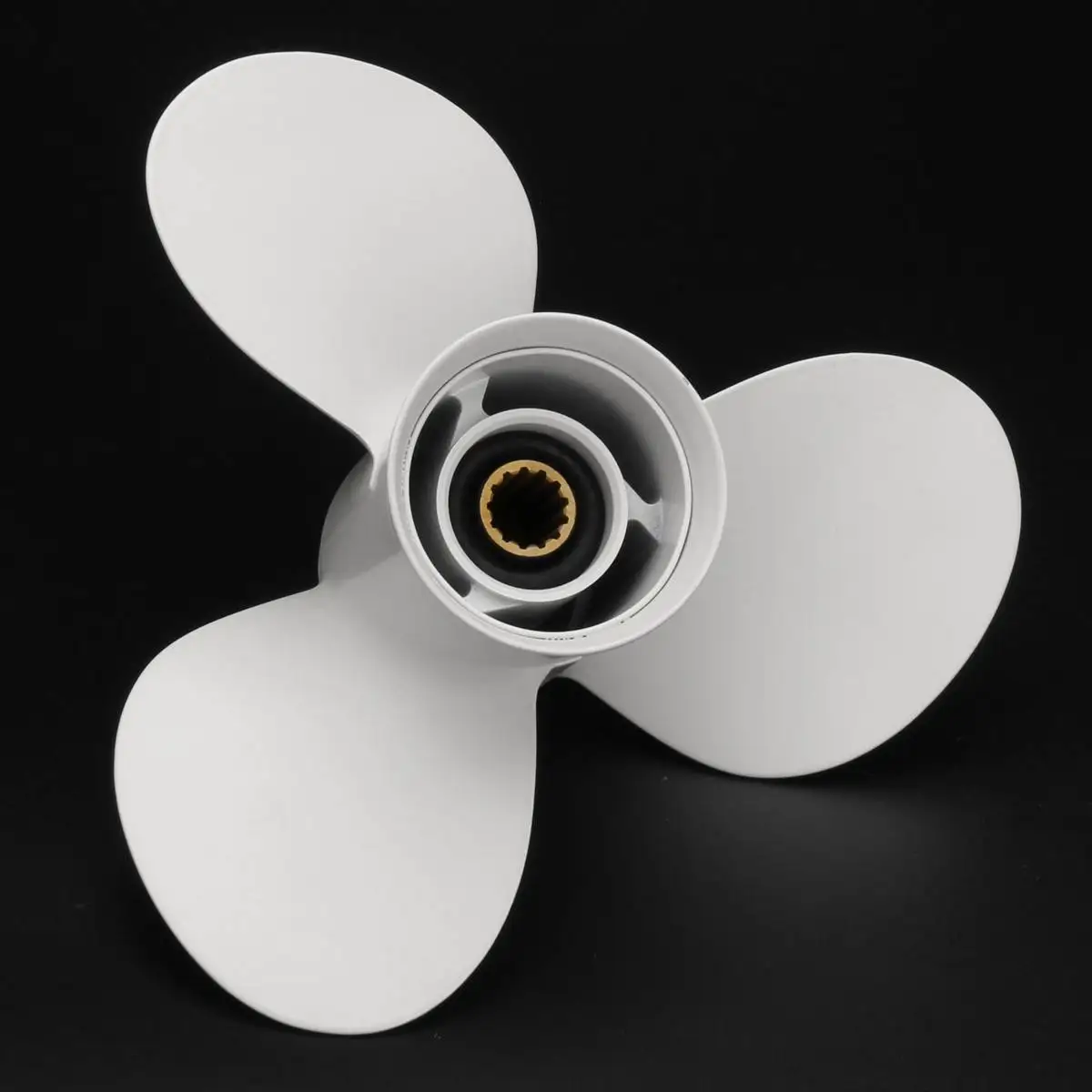 For Yamaha 40 48 50 55 60hp 11 3/8x12 Boat Outboard Propeller Aluminum ...