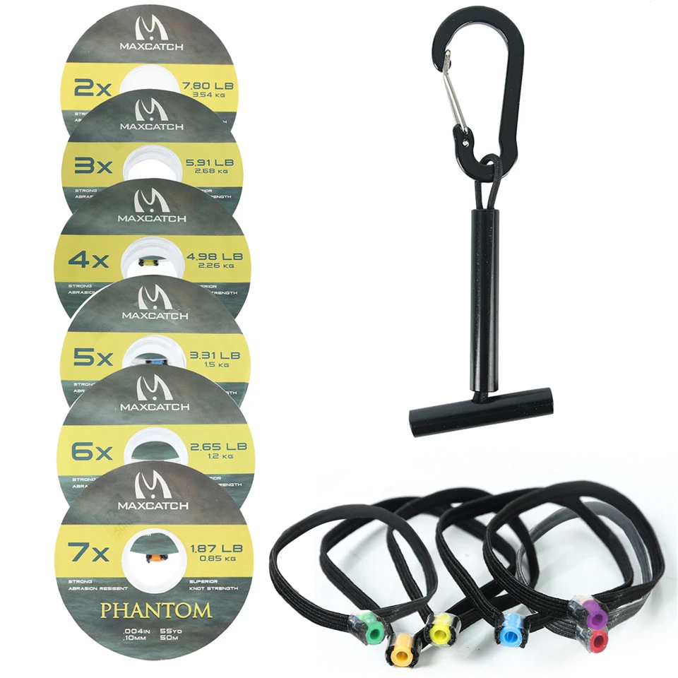 Maximumcatch Tippet Line (2x,3x,4x,5x,6x,7x) Clear Fly Fishing Tippet ...