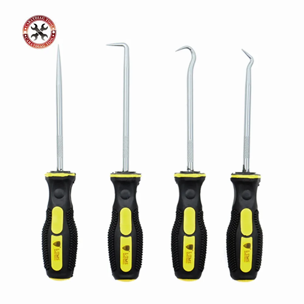 Straight/Offset/90 Degree/O-Ring Hook Pick 4pcs/set Extra Long Hook And ...