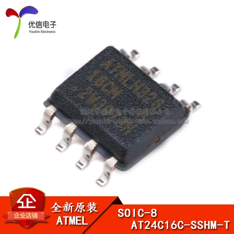 AT24C16C SSHM T EEPROM volátil 16 Kbit/1 MHz I2C|Chips de rendimiento| - AliExpress