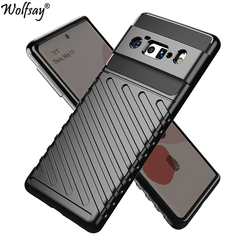 Rugged-Fiber-Shield-Cover-For-Google-Pixel-6-Pro-Case-Full-Cover-Back ...