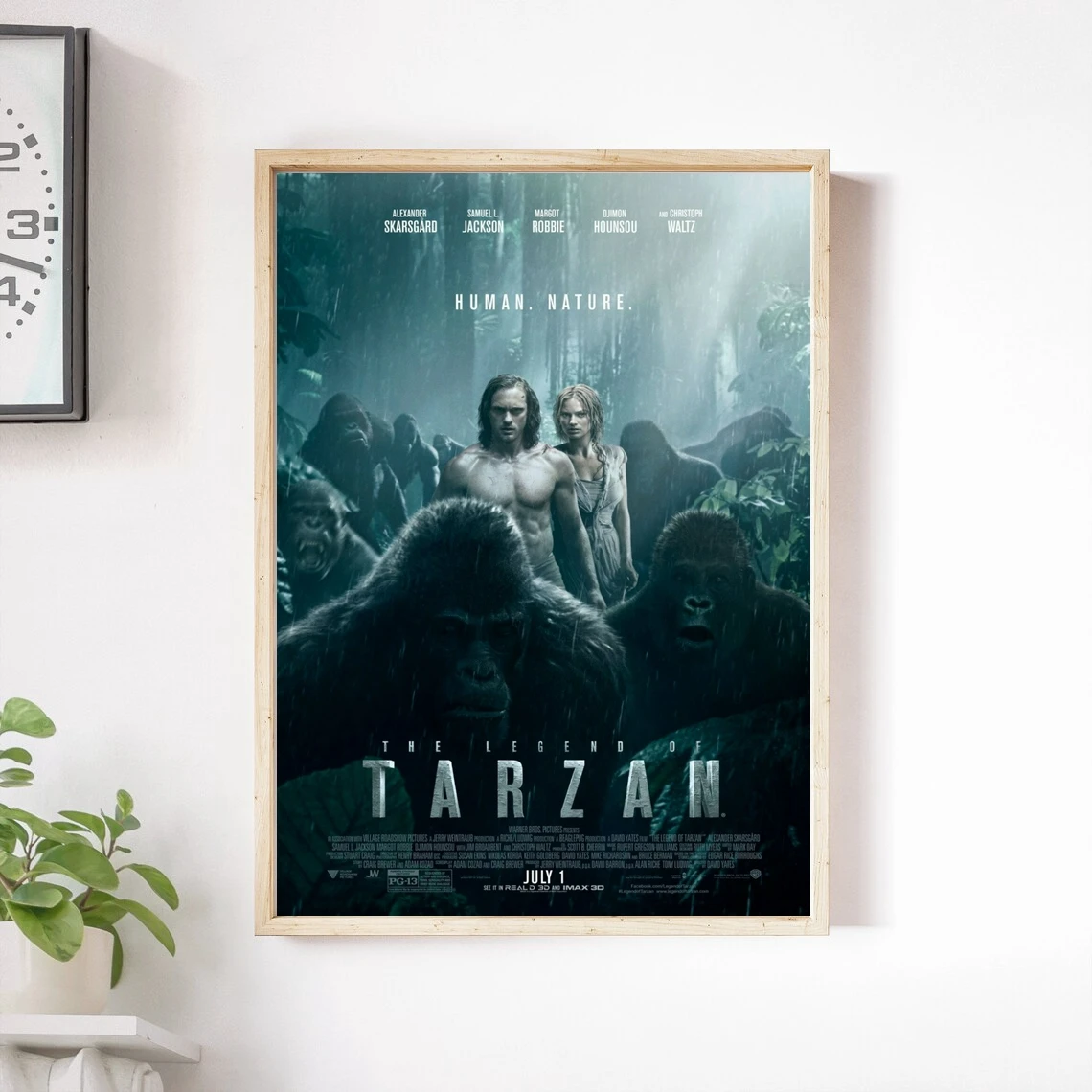 Tarzan 3d Poster
