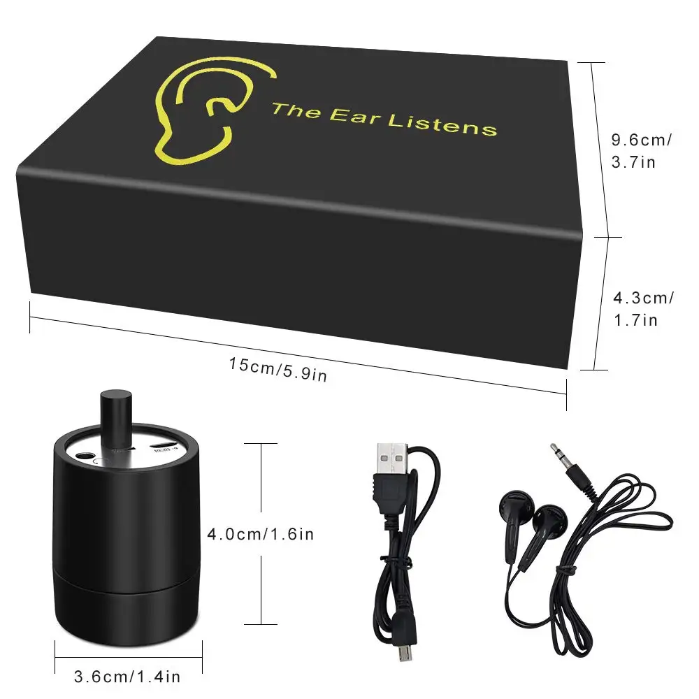 Ear Amplifier Wall Sound Amplifier,Bug Wall Listening Device Wiretap ...