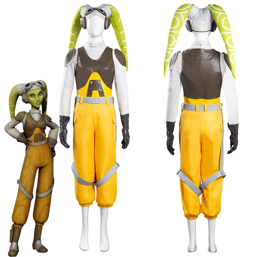 Movies & TV Star Wars Rebels Hera Syndulla Vest And Pants Outfits ...
