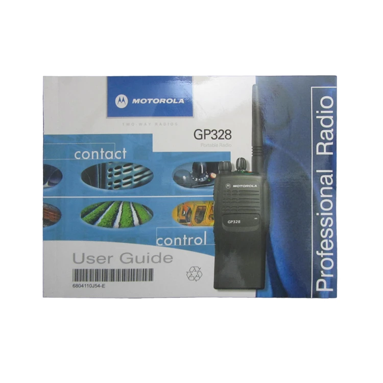 Motorola GP328 Analog Radio 16 Channel Walkie Talkie - Two-Way Radio