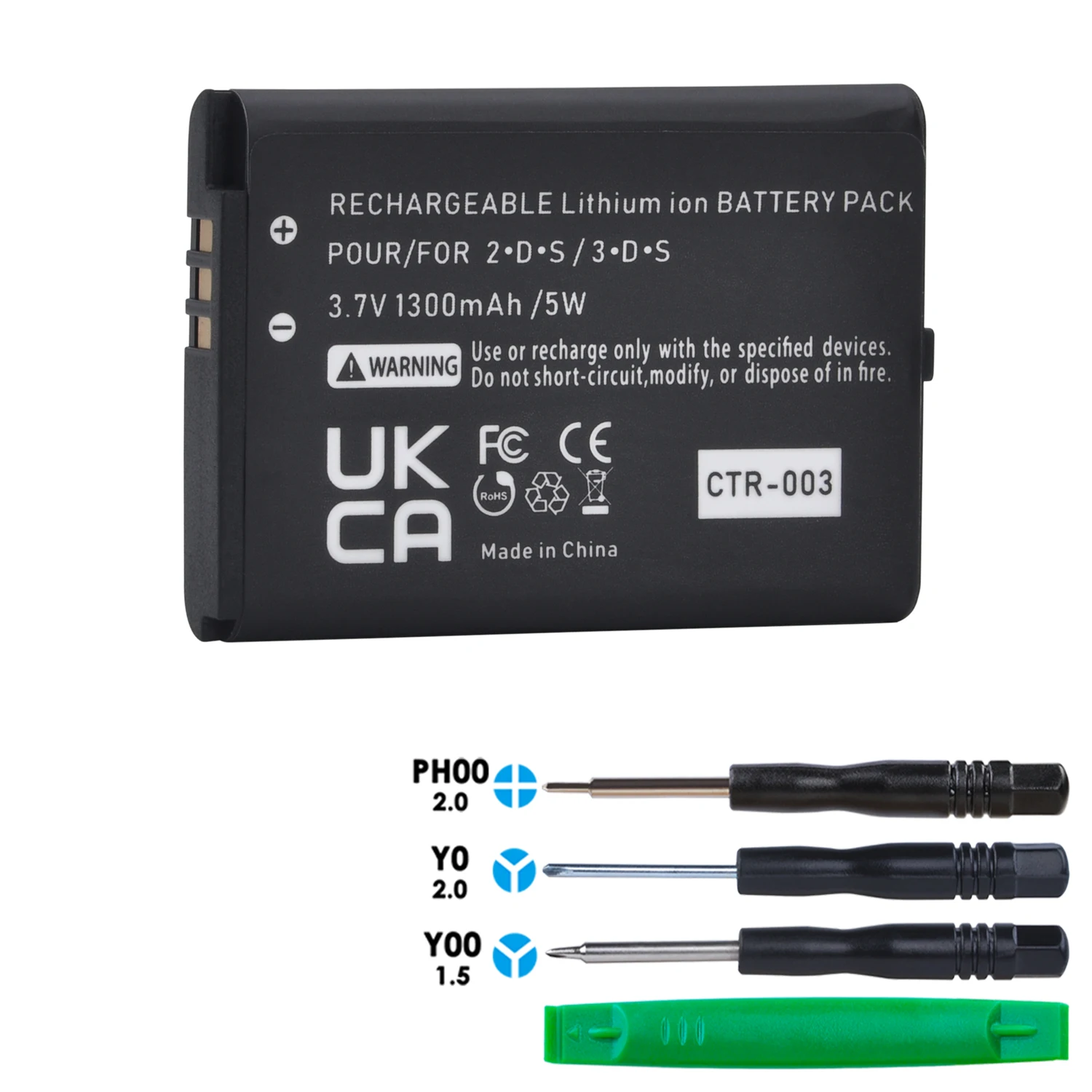 1pcs 1300mAh CTR 003 CTR 003 Replacement Battery Compatible with ...
