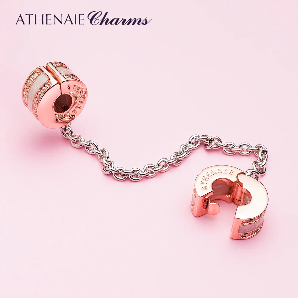 Athenaie-corrente-de-seguran-a-reluzente-pingente-de-prata-esterlina ...