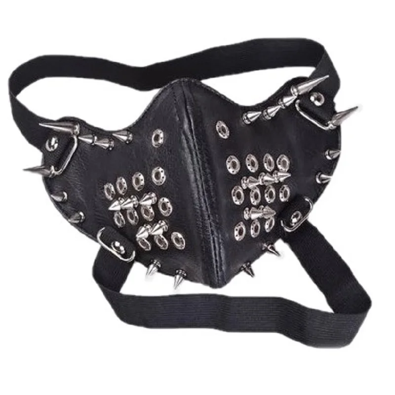 Leather Hip Hop Accessories | Cotton Hip Hop Accessories | Black Mask ...