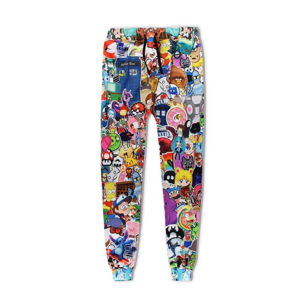 Newest-Fashion-Men-Women-Brand-trousers-Cartoon-funny-Cartoon-3d-print ...
