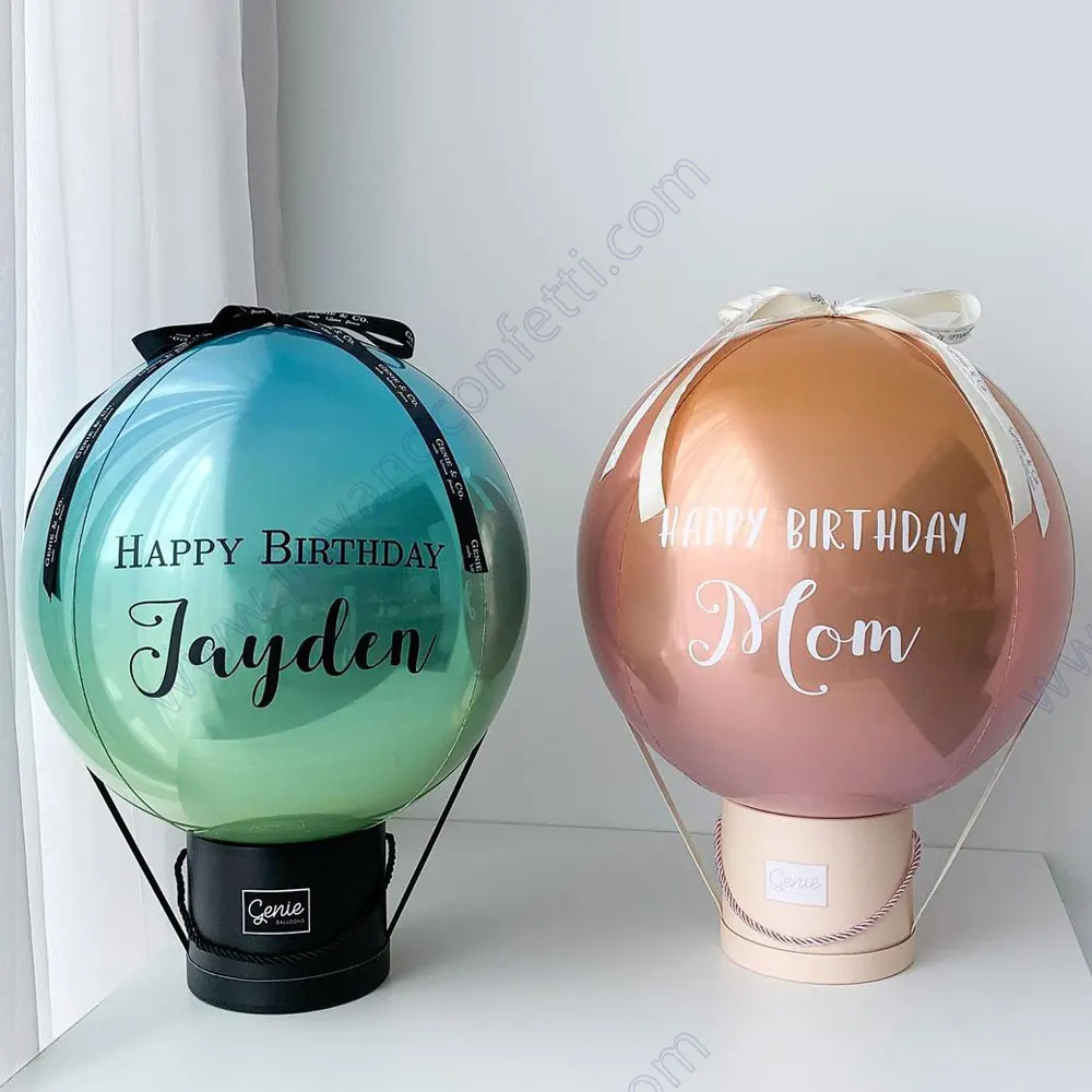 Surprise Money Balloon Gift Chain Glossy Bubble Hang Tight Flying ...