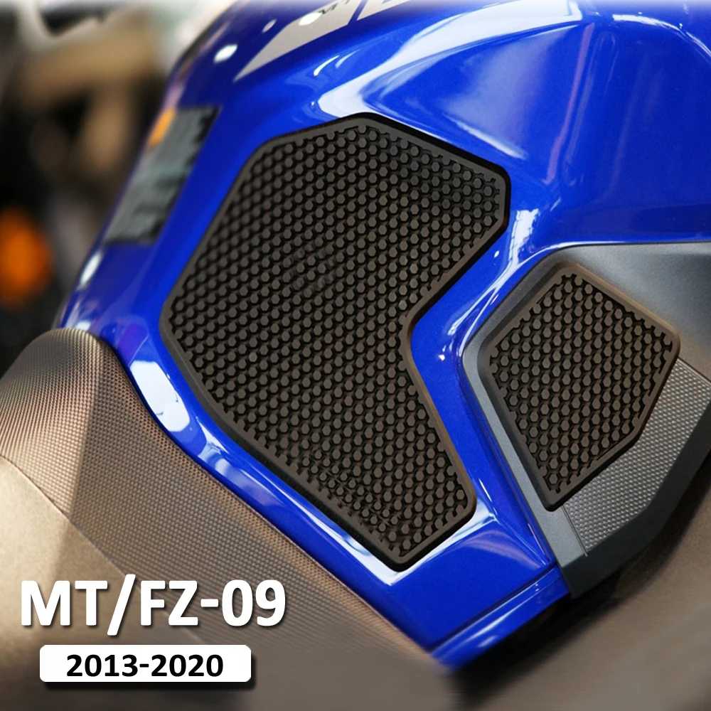 For YAMAHA FZ-09 MT-09 2013-2020 Motorcycle Non-slip Side Fuel Tank ...