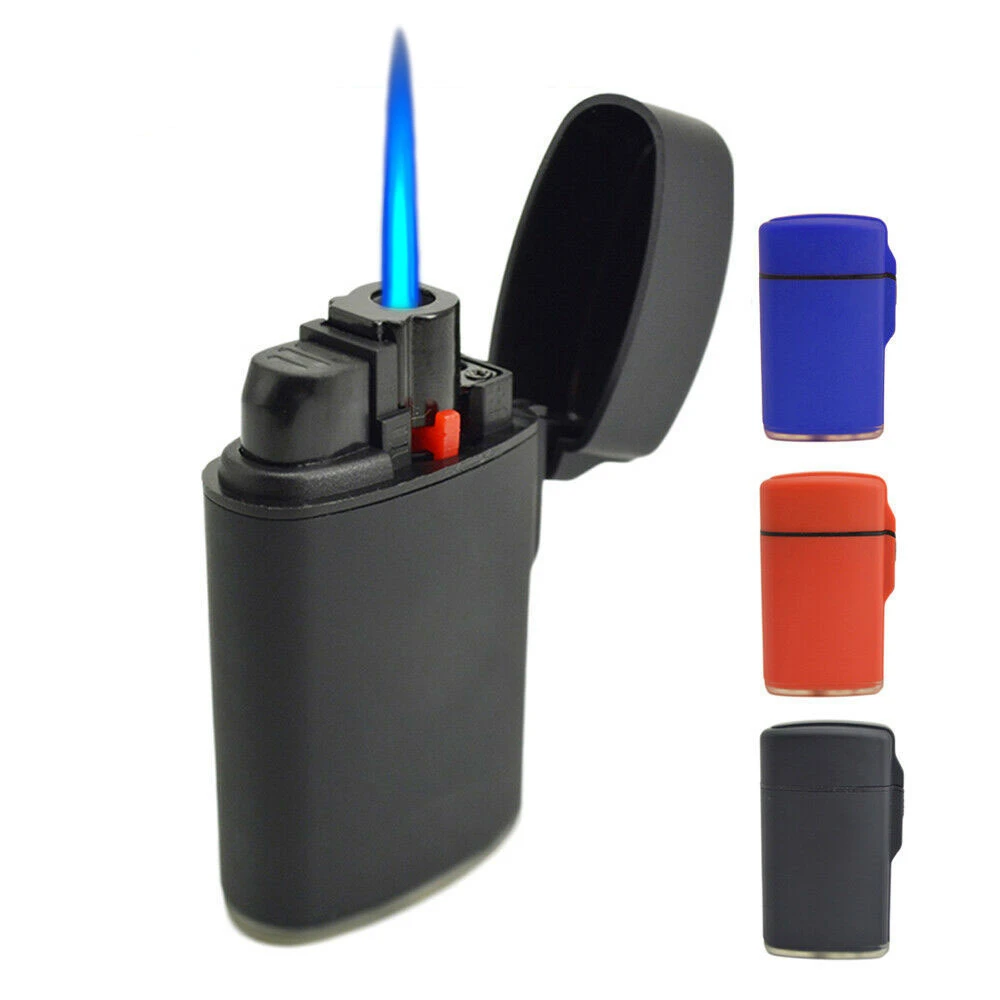 Windproof-Gas-Lighter-Jet-Flame-Butane-Torch-Lighter-Inflatable-Butane ...