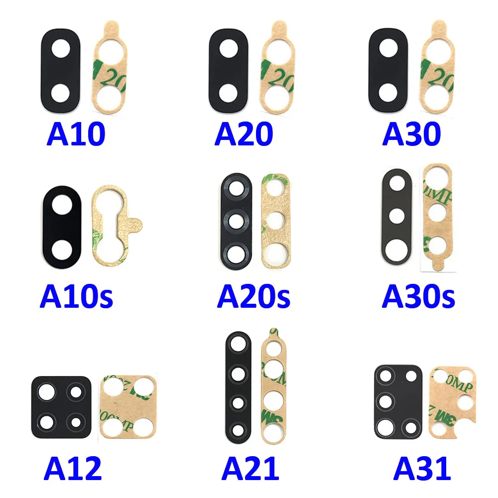 Back-Rear-Camera-Glass-Lens-With-Glue-For-Samsung-A10-A20-A30-A40-A50 ...