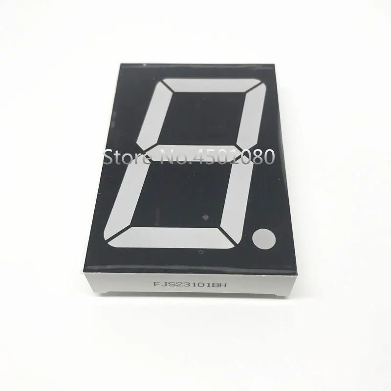 10PCS-lot-1-Bit-Digital-Tube-2-3-inch-Red-LED-Common-Anode-7-Segment ...