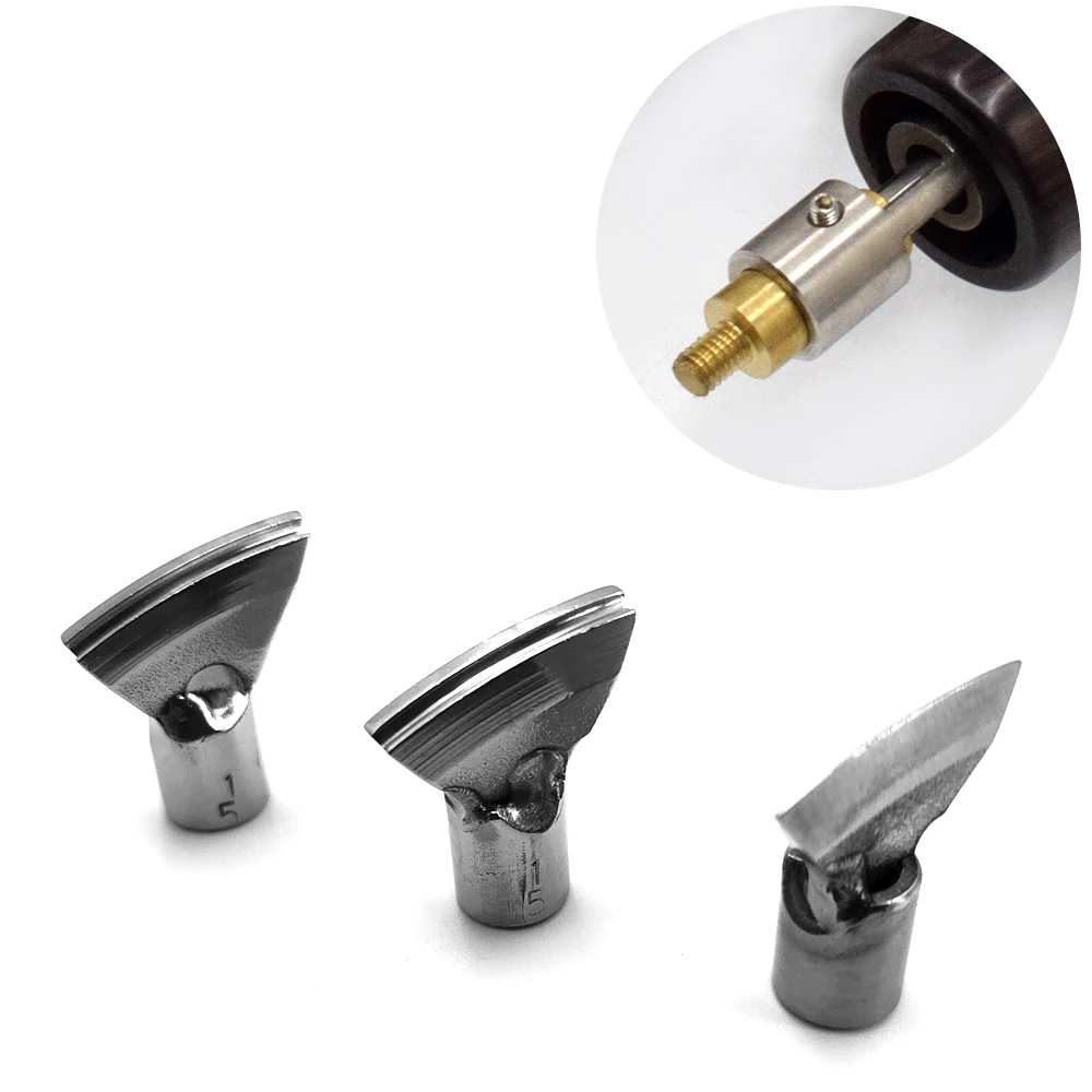 Leather Craft Creasing Tool Edge Creaser Tip Sector Shaped Head M5 ...