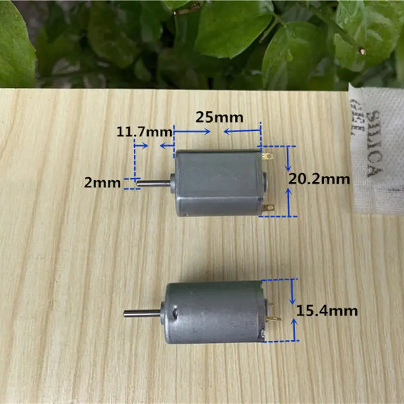 FF-130SH Micro Mini 130 Motor DC 3V-7.4V 5000-12500RPM High Speed ...