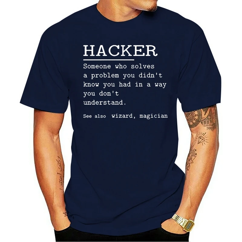 Printing Funny Casual Hacker T Shirt For Men 100% Cotton Hilarious ...