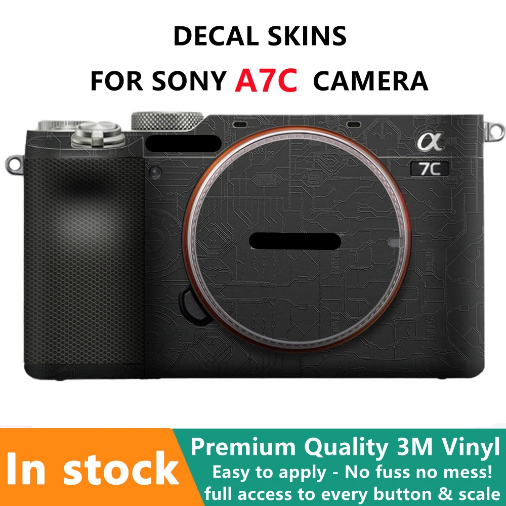 A7c Camera Decal Skin For Sony Alpha 7c Camera Skin Decal Protector ...