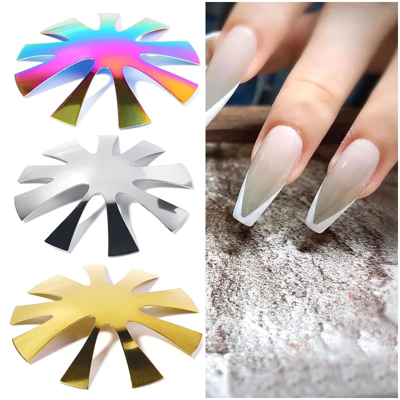 Jewelry & Beauty Craft Supplies & Tools French Cut V Shape Nails etna ...