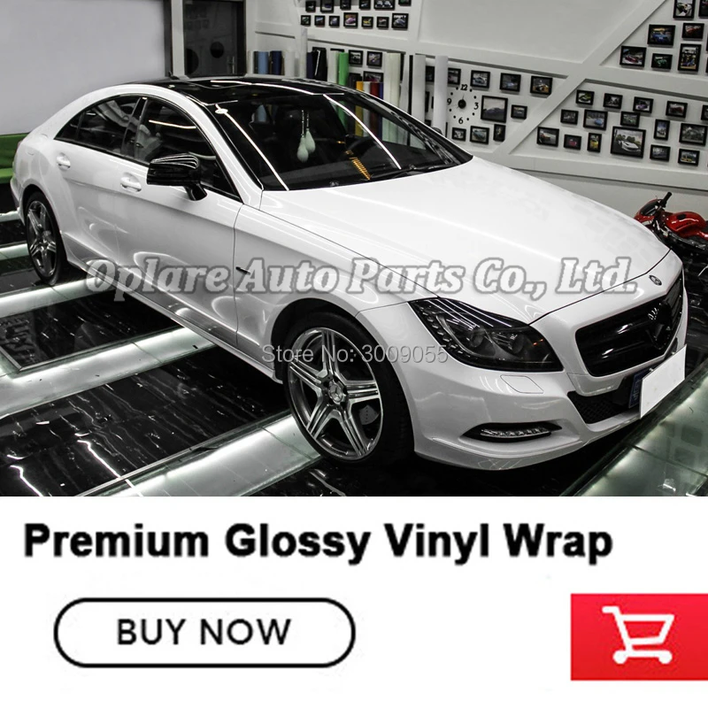 Highest quality super Glossy white Vinyl wrap Gloss White vinyl Wrap ...