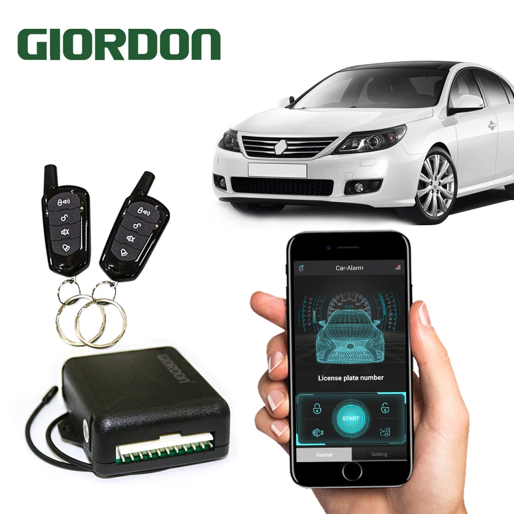 Giordon-Car-Alarm-System-APP-Keyless-Entry-Central-Locking-Remote ...