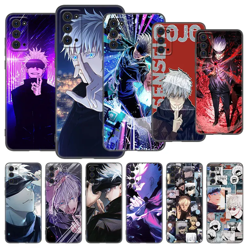 Anime Jujutsu Kaisen Satoru Gojo Case For Samsung M11 M12 M21 M51 M52 ...