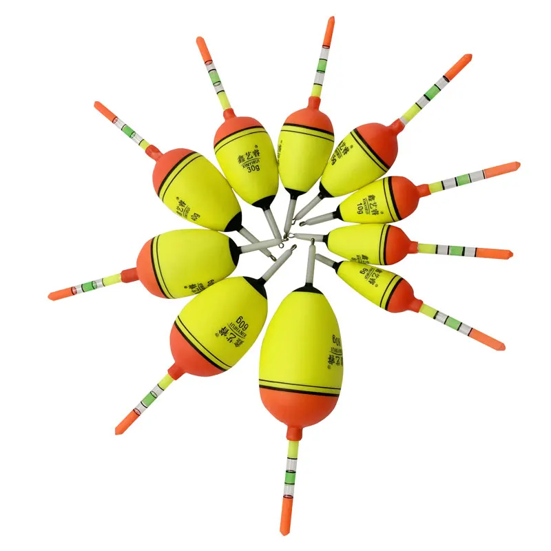 1pc Luminous Fishing Float Floating 6g-80g Buoyancy Eva Boya Rock Night ...