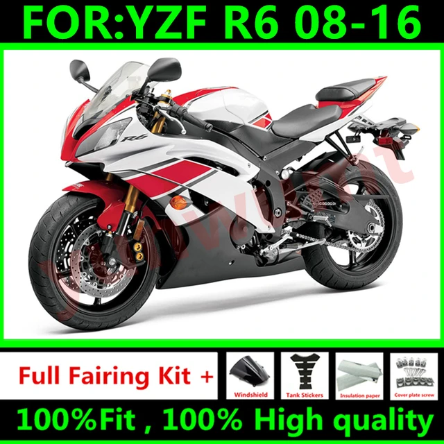 Yamaha R6 White 2009