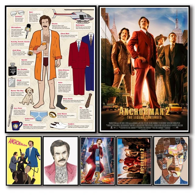 Anchorman 2 The Legend Continues Poster