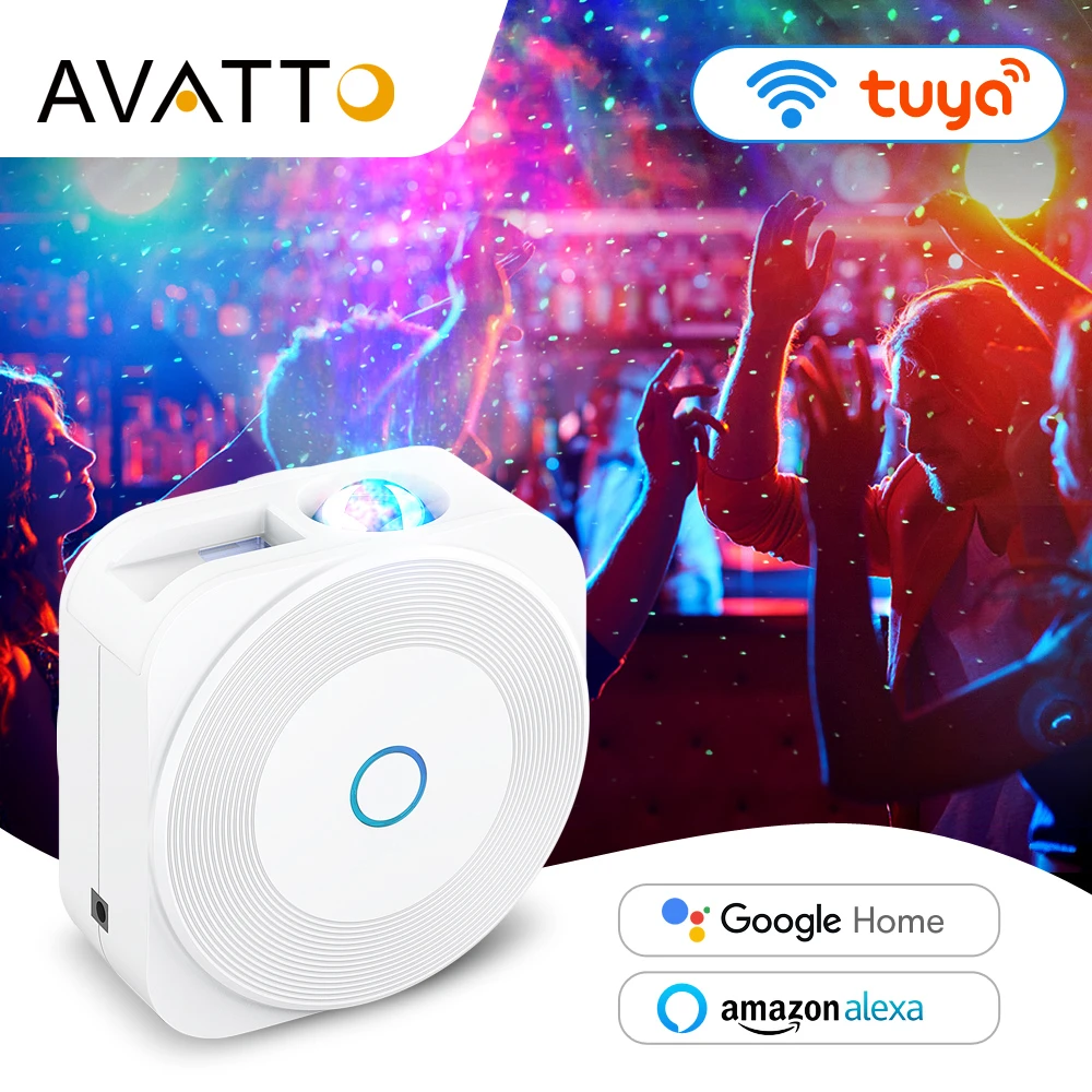 AVATTO Tuya WiFi Smart Star Projector Music Star Light for Holiday ...