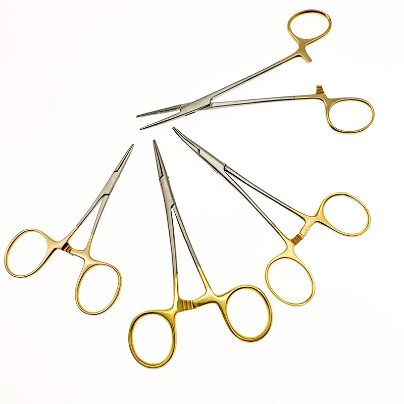 New-Hemostatic-forceps-Surgical-Instrument-Hemostat-Veterinary-Surgical ...