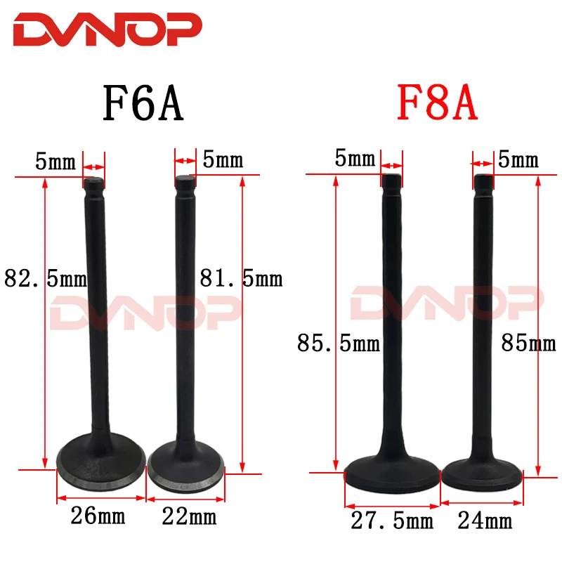 Intake and Exhaust Valves for SYM ARA125 GR125 XS125T 17 JET 4 125 ...