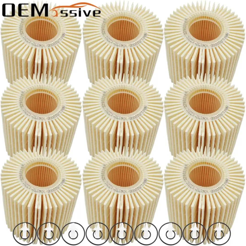 9x-Oil-Filter-For-Lexus-ES350-GS200T-NX300h-Toyota-Camry-Highlander ...