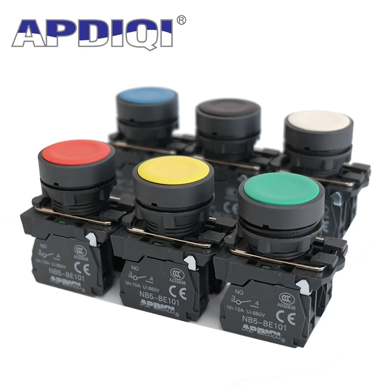 10Pcs-XB5-AA31-Plastic-Restart-Power-Start-Stop-Momentary-Push-Button ...