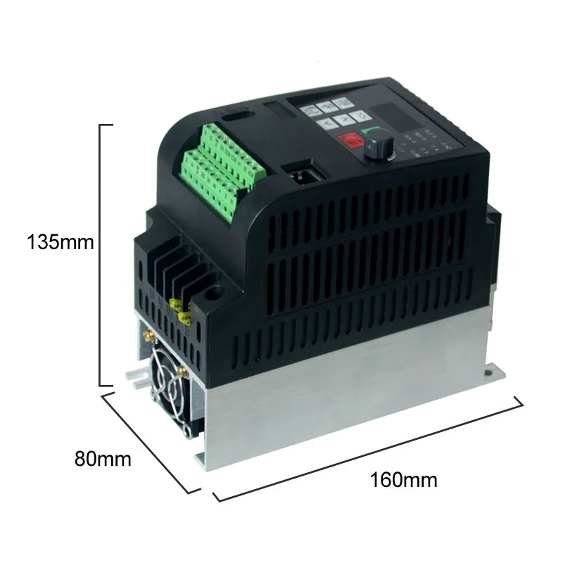 2.2KW 220V VFD Single Phase input 220v and 1 Phase Output 220V Frequency Converter/Adjustable ...